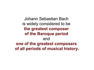 Bach, Handel & Vivaldi | PPT