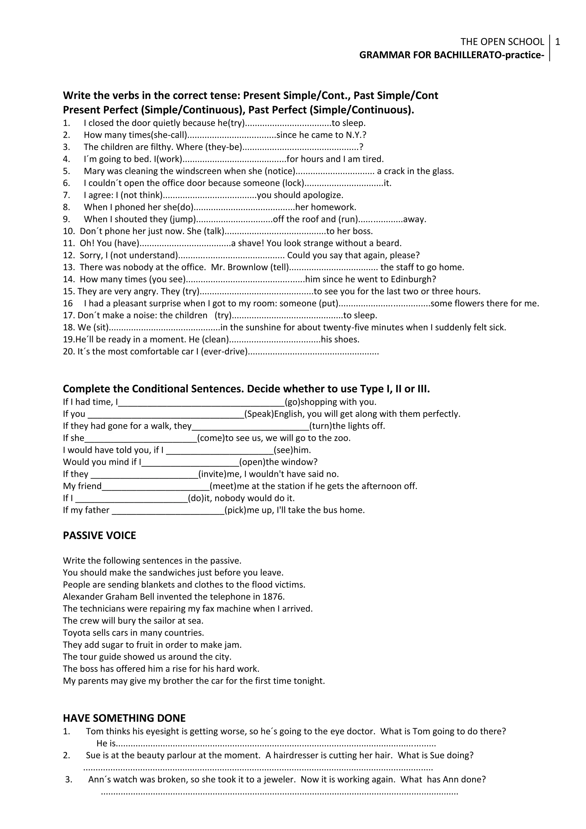 bachiller exercises bachiller exercises bachiller exercises | DOC