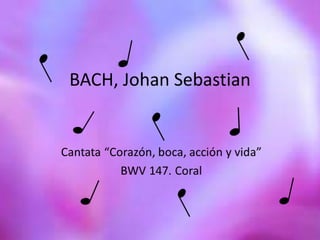 Bach, johan sebastian | PPTX