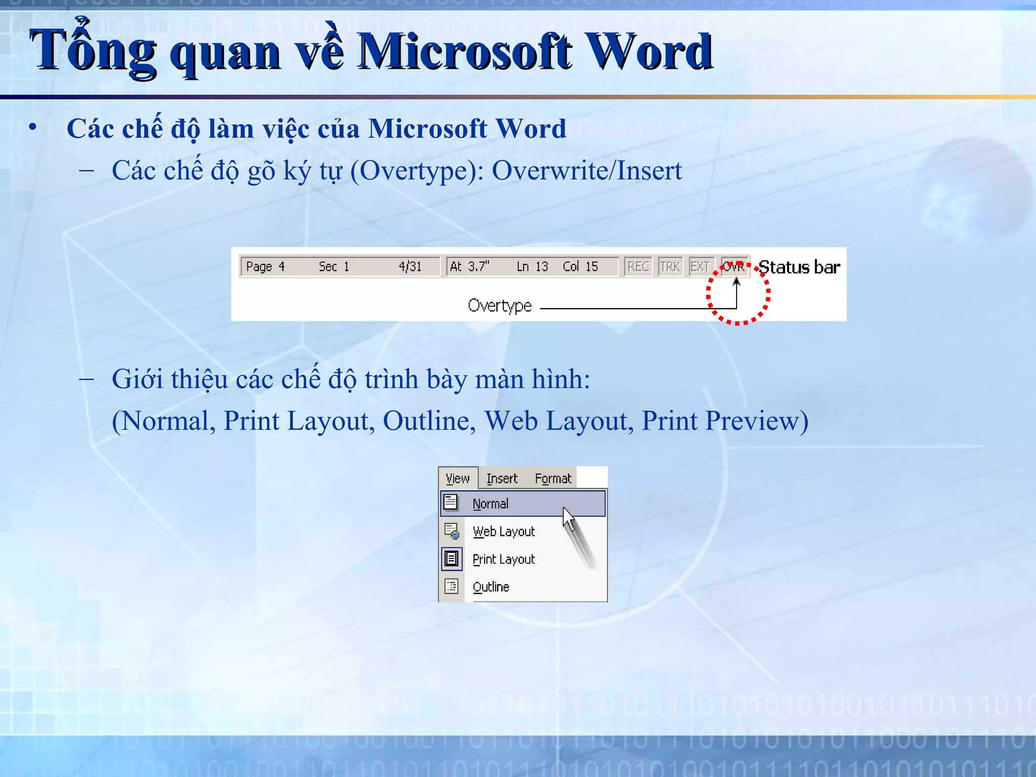[Bachkhoa-Aptech] Hướng dẫn sử dụng Microsoft Office Word 2003 | PPT