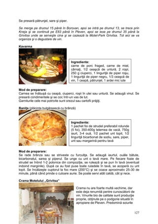 Bachus si bucatele din balcani | PDF