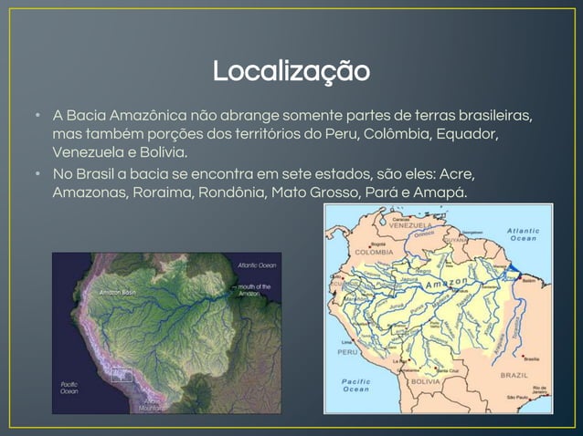 BACIA HIDROGRÁFICA DO RIO AMAZONAS