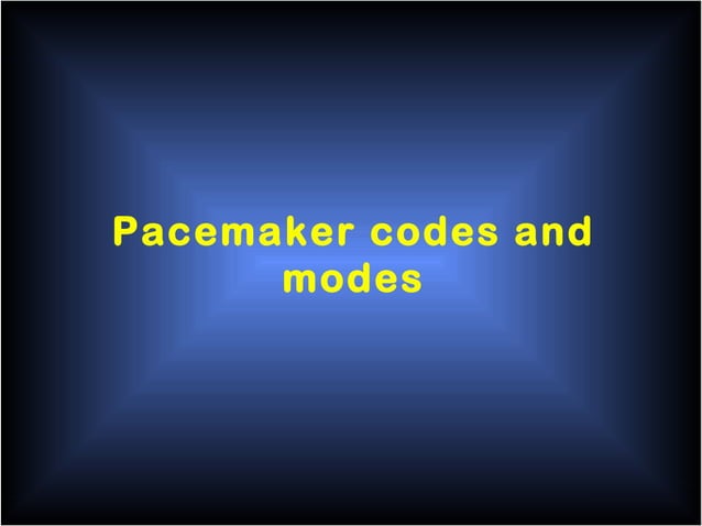 Basic Pacing Concepts | PPT