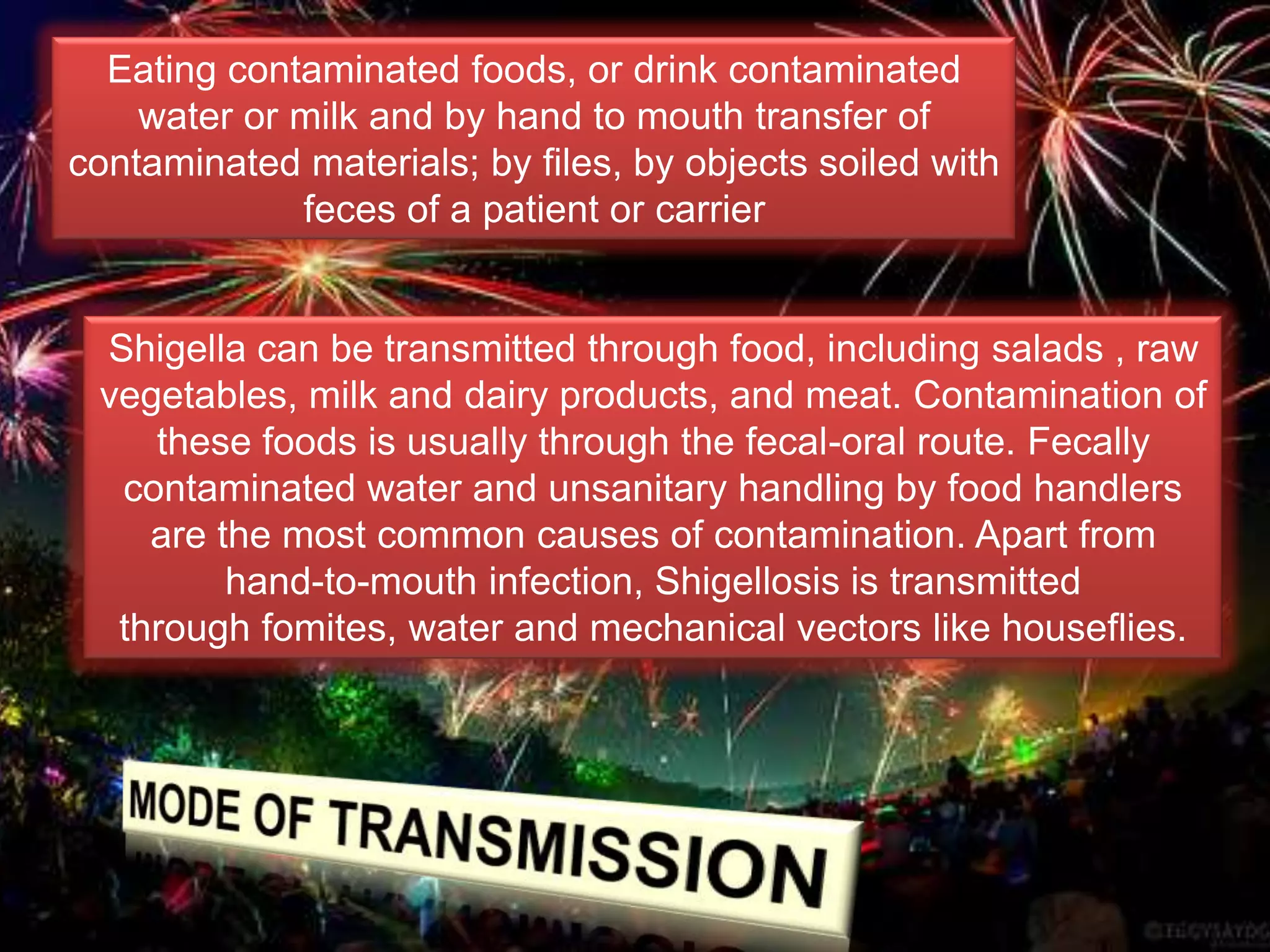 Bacillary dysentery (shigellosis) | PPTX