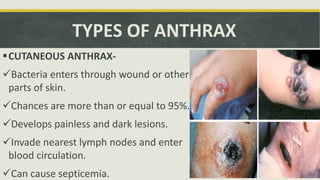 Bacillus anthracis | PPTX
