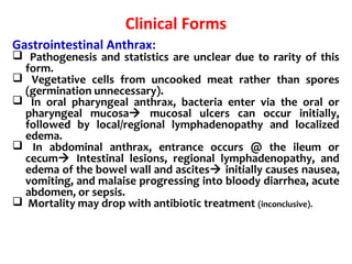 Bacillus anthracis toxins | PPT