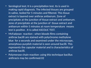 BACILLUS ANTHRAX A overview of SlideShare | PPT