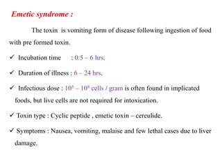 Bacillus cereus - contamination in food | PDF