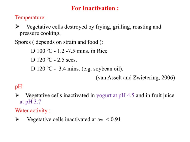 Bacillus cereus - contamination in food | PDF | Digestive Disorders ...