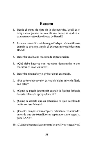 Baciloscopía directa | PDF