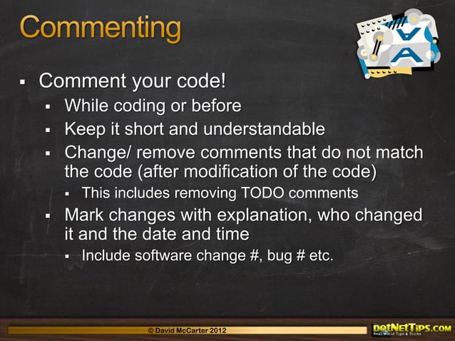 .NET Coding Standards For The Real World (2012) | PDF