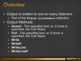 Back-2-Basics: Exception & Event Instrumentation in .NET