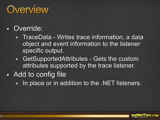 Back-2-Basics: Exception & Event Instrumentation in .NET