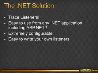 Back-2-Basics: Exception & Event Instrumentation in .NET
