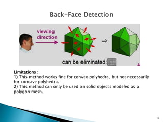 Back face detection | PPTX