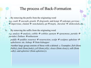 BACK-FORMATION II.pptx