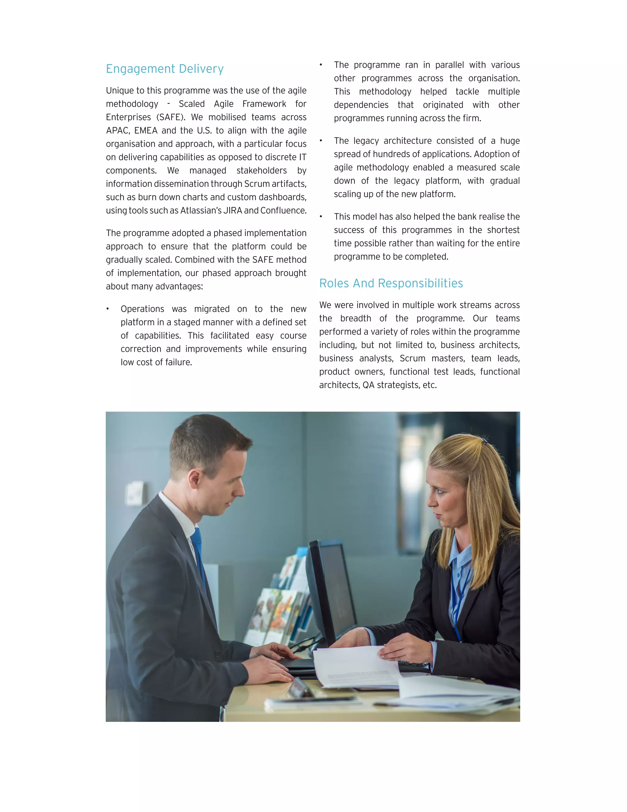 Back-office Transformation of a Global Investment Bank | PDF