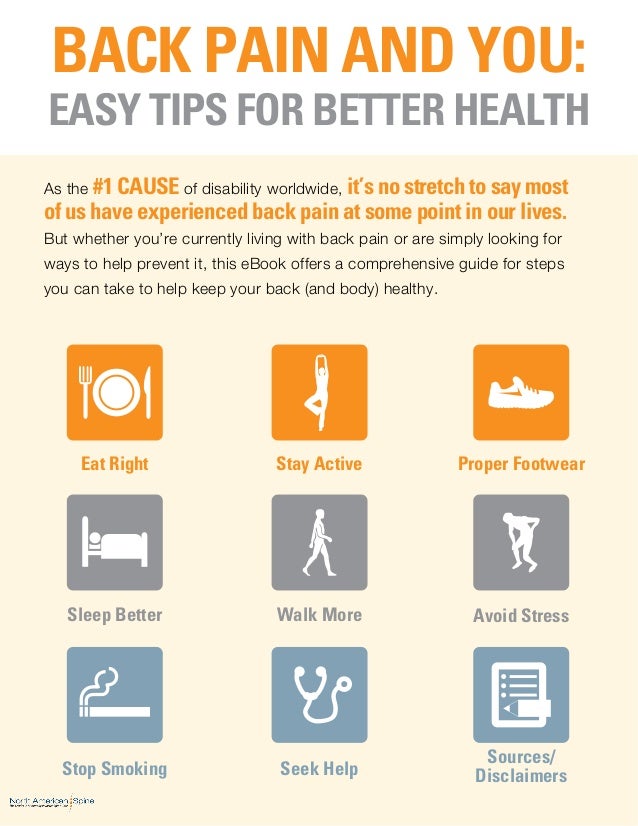 Tips to Help Keep Your Back Healthy