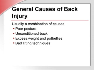 Back Safety | PPT