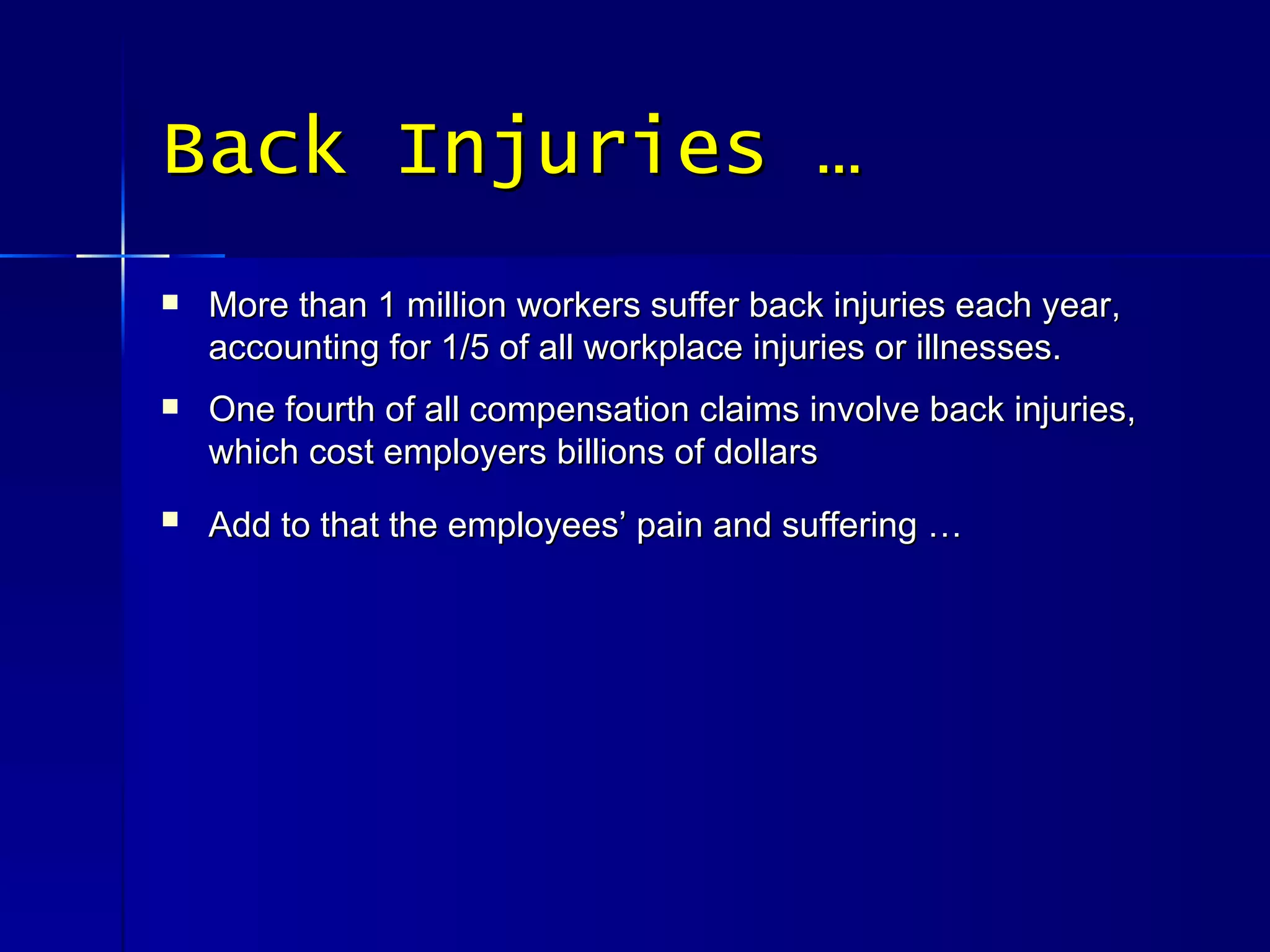 Back Safety Training | PPT