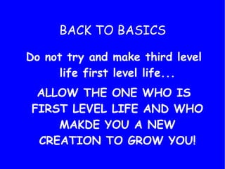 Back to Basics | PPT