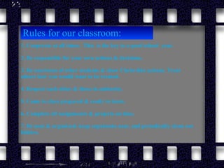 First Day PowerPoint for Students | PPT
