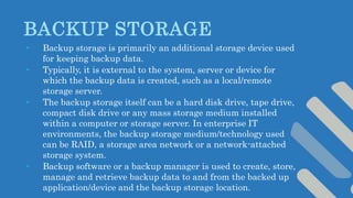 Back up-and-storage v1 | PPT
