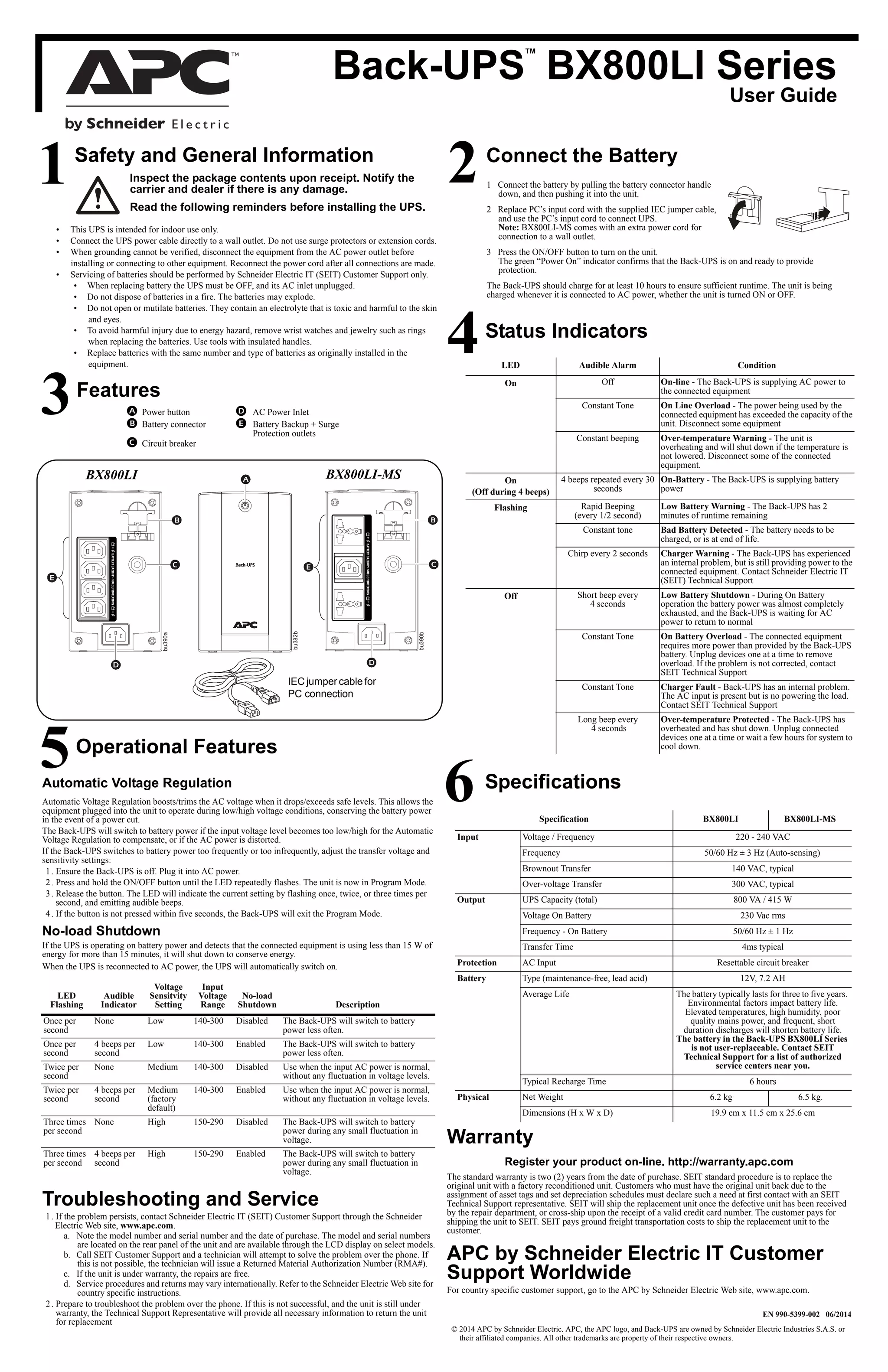 Back ups bx800 li-ahug-9kq8bs-r0_en | PDF