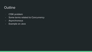 [Back2 basic] from c10k problem to concurrency concept | PPT