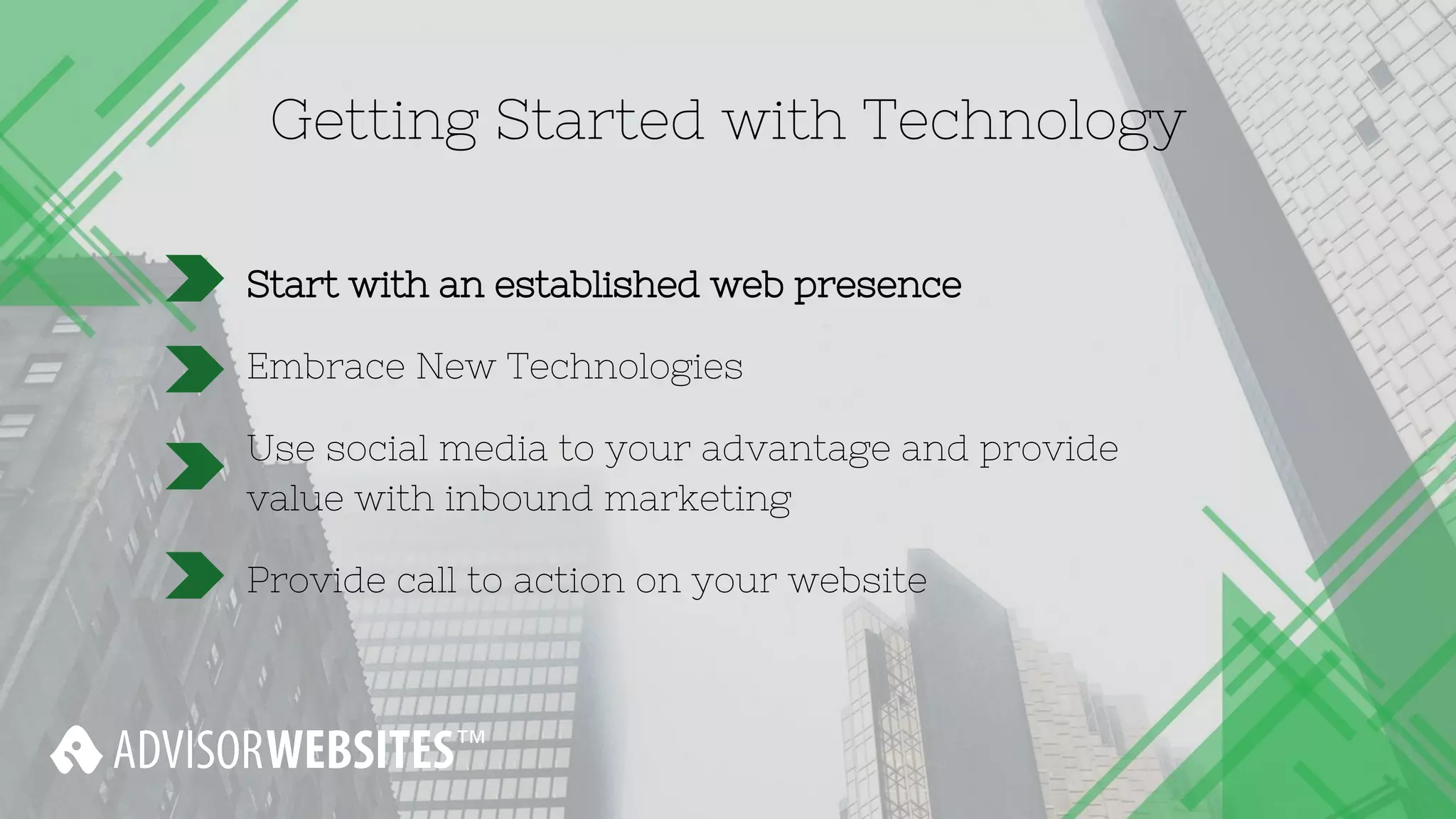 Technology for Financial Advisors | PDF