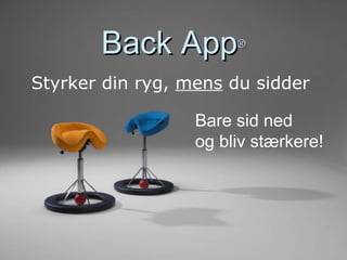 Back App Presentation | PPT