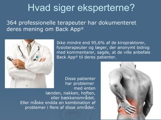 Back App Presentation | PPT