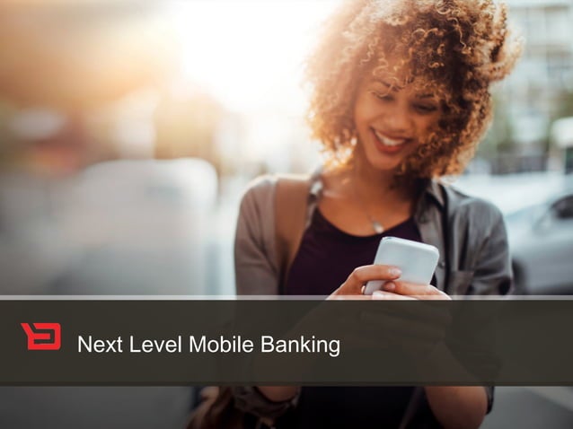 Backbase Webinar: Next Level Mobile Banking | PPT