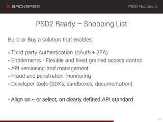 PSD2: Making it actionable | PDF