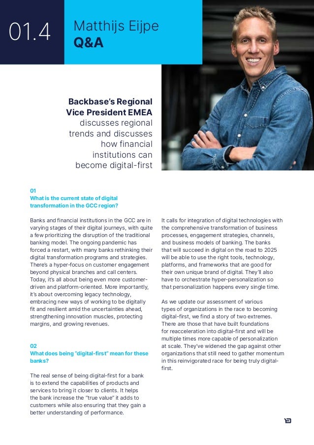 Take a Look at Latest Trends in Banking Industry - Backbase | PDF