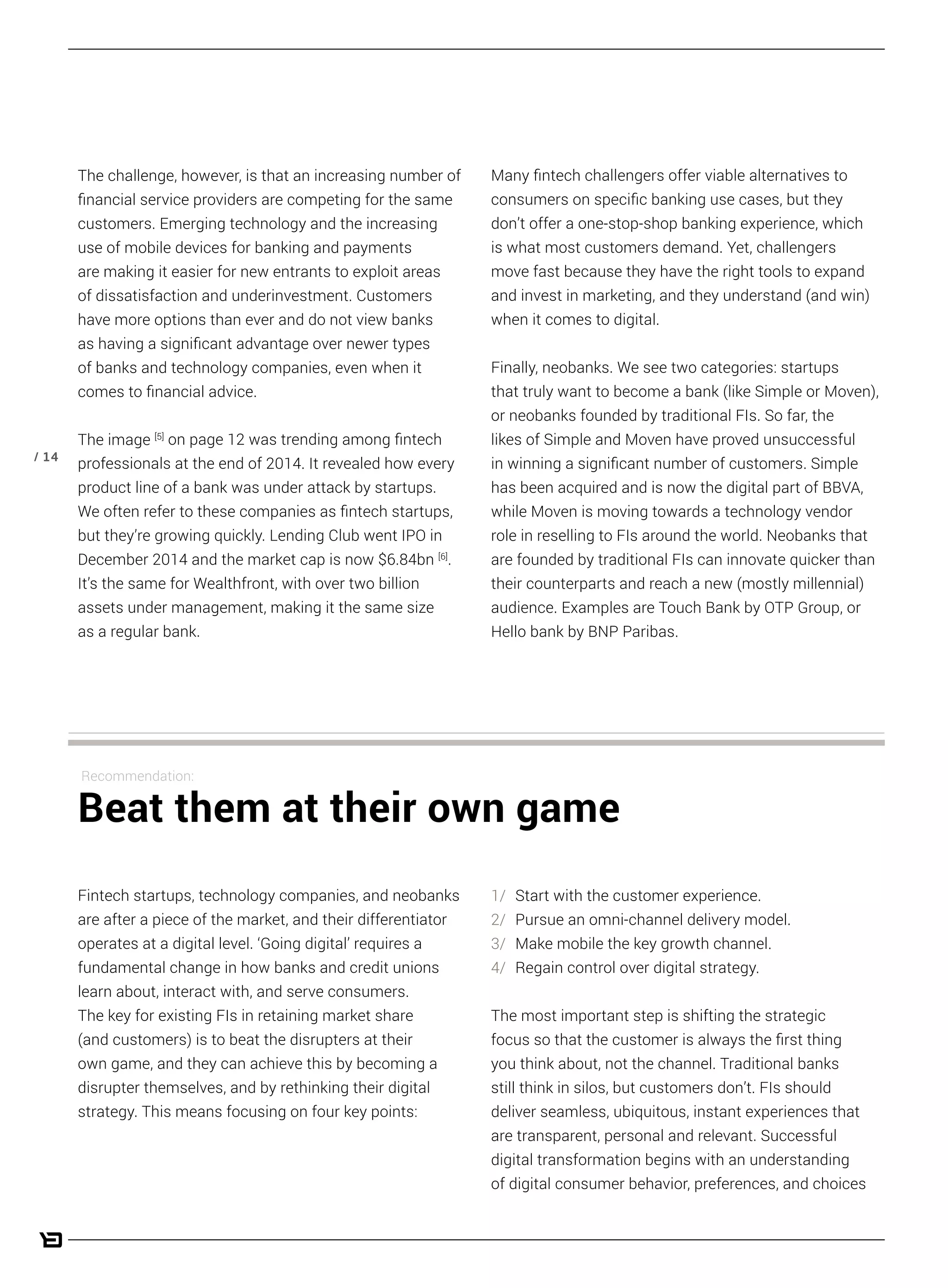 Backbase omni channel banking report | PDF