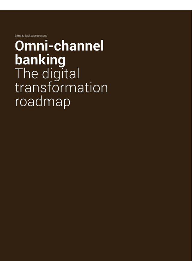 Backbase omni channel banking report | PDF