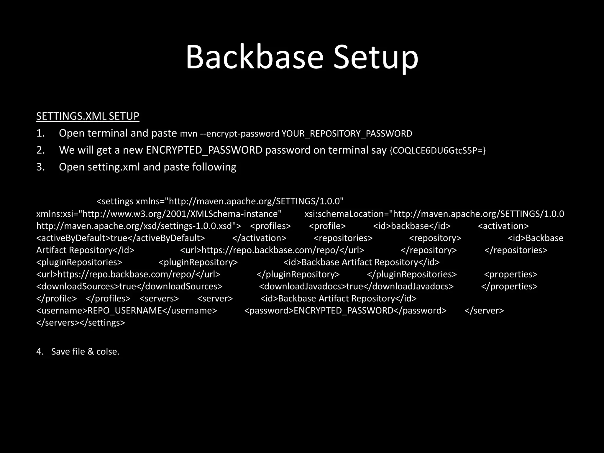 Backbase CXP Manager Setup | PPTX