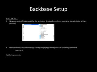 Backbase CXP Manager Setup | PPTX