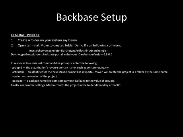 Backbase CXP Manager Setup | PPTX | Operating Systems | Computer ...