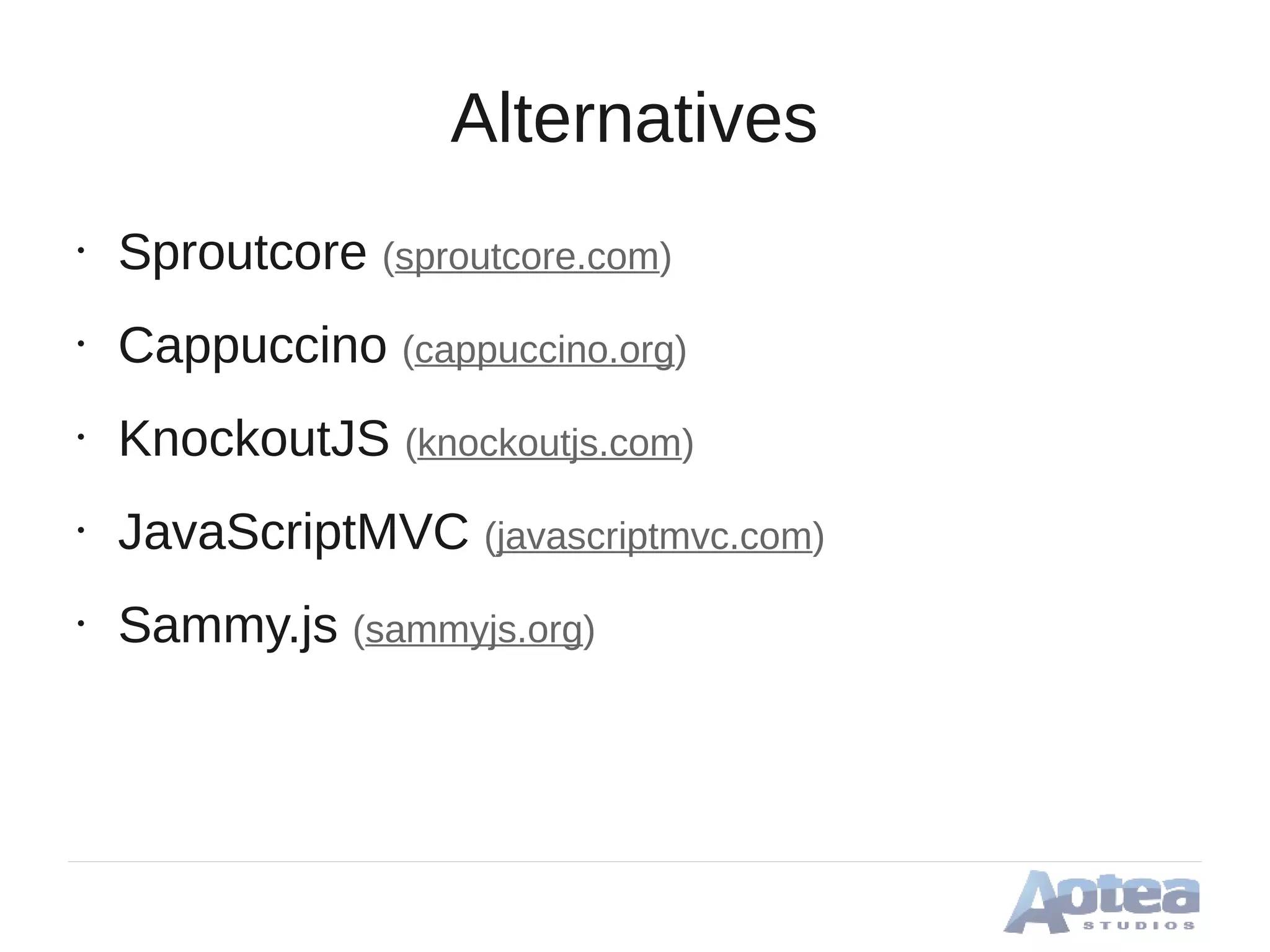 Introduction to Backbone.js for Rails developers | PDF