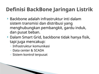 Backbone dari Jaringan Listrik Cerdas.pptx