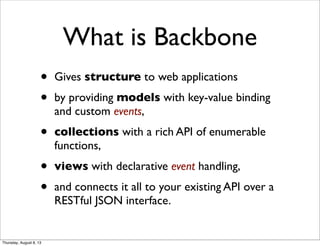 Backbone intro | PPT