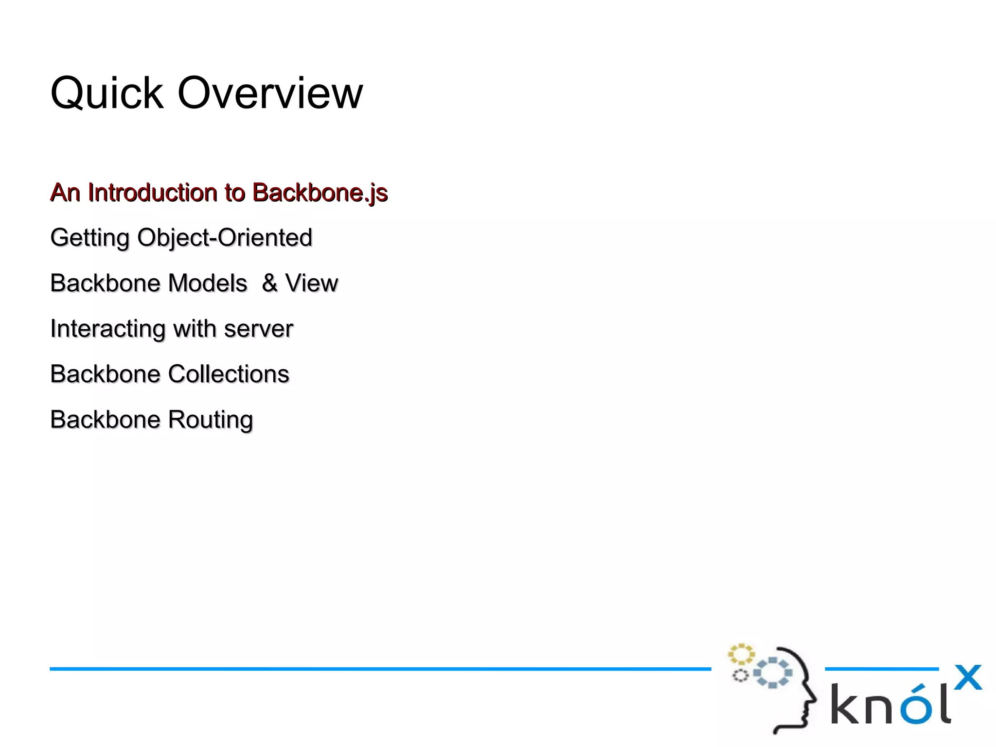 Backbone js | PPT