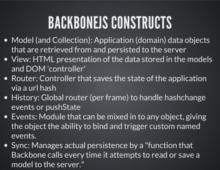 Backbone js in action | PDF | Web Development | Internet