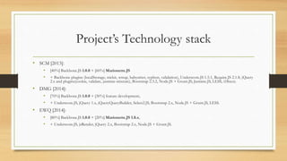 Backbone/Marionette recap [2015] | PPT