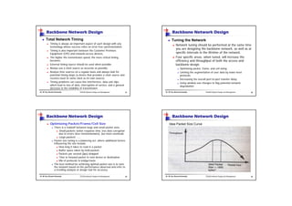 Backbone Network Design Network Design And Performance Analysis.pdf