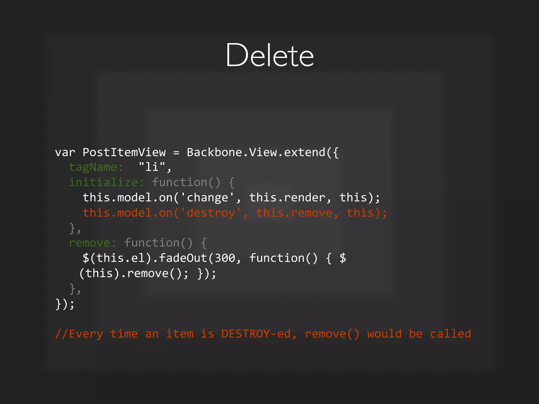 Javascript Application Architecture with Backbone.JS