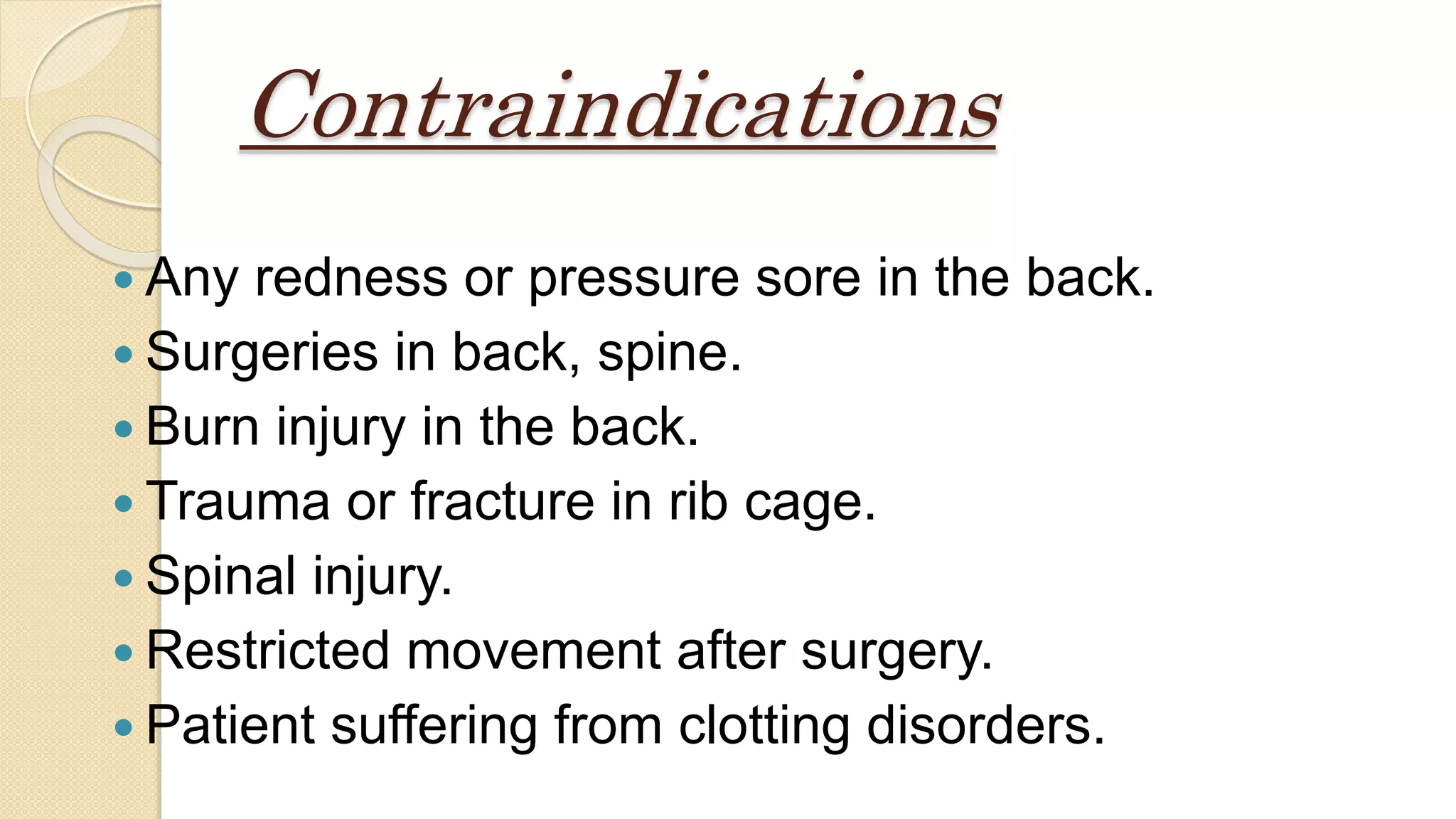 Back care in nursing | PPTX