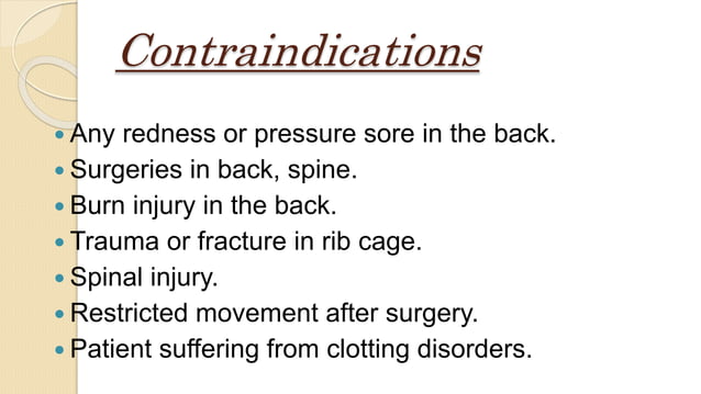 Back care in nursing | PPTX